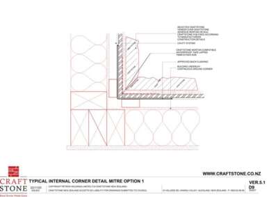 D9 MITRE INTERNAL CORNER